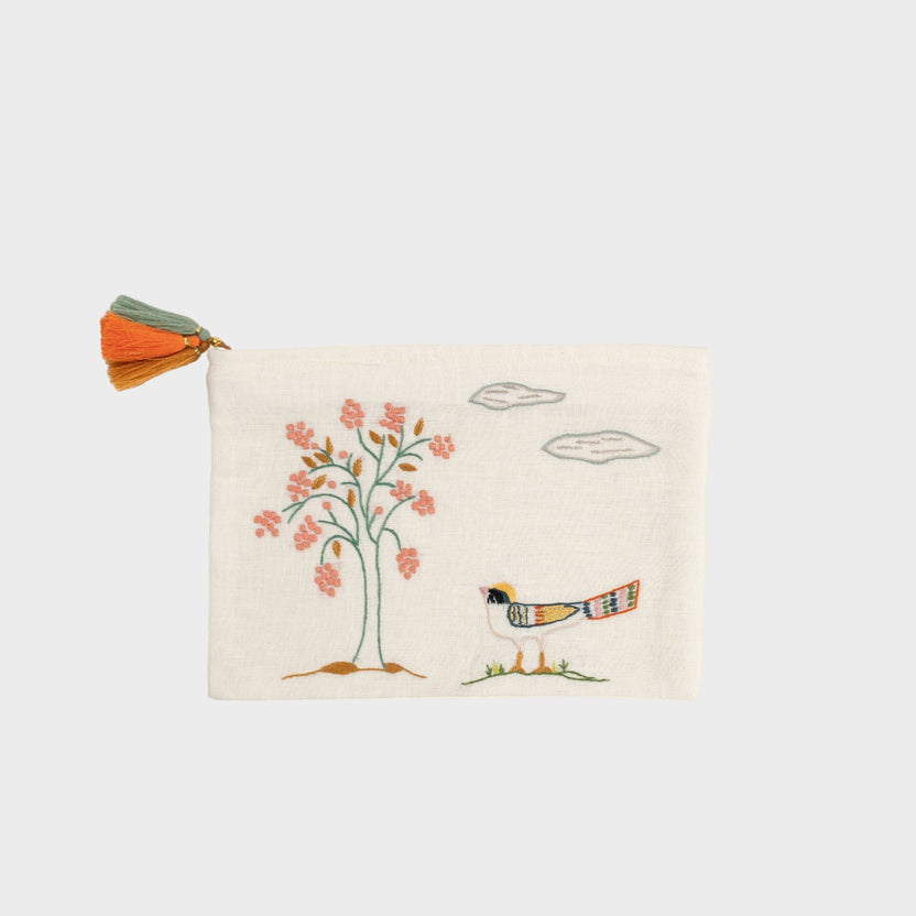 Bird and Tree Pouch – Madu Cairo